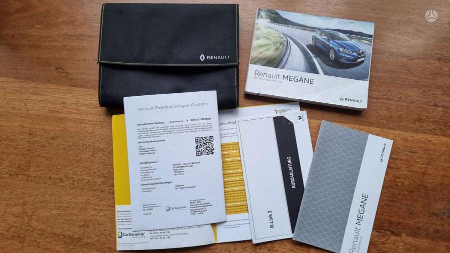 Pelēks Renault Megane 2016 Viļņa, ar dzinēja tilpumu 1.20 L un nobraukumu 202 tūkst. km par 4450 €, foto 33 vietnē AUTOMOTO.COM.LV