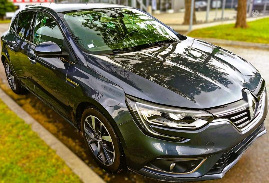 Pelēks Renault Megane 2016 Kauņa, ar dzinēja tilpumu 1.20 L un nobraukumu 144 tūkst. km par 5450 €, foto 1 vietnē AUTOMOTO.COM.LV