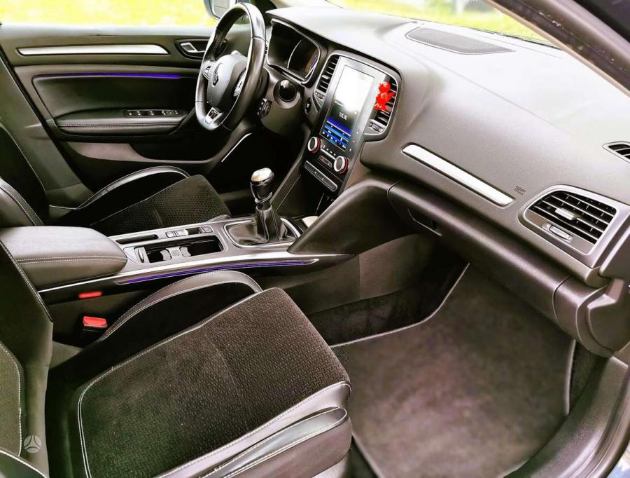 Pelēks Renault Megane 2016 Kauņa, ar dzinēja tilpumu 1.20 L un nobraukumu 144 tūkst. km par 5450 €, foto 16 vietnē AUTOMOTO.COM.LV