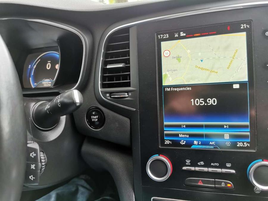 Pelēks Renault Megane 2016 Kauņa, ar dzinēja tilpumu 1.20 L un nobraukumu 144 tūkst. km par 5450 €, foto 26 vietnē AUTOMOTO.COM.LV
