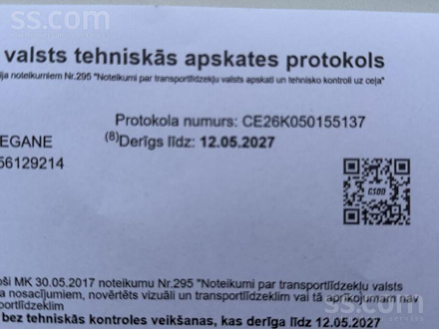 Pelēks Renault Megane 2016 Cēsis, ar dzinēja tilpumu 1.20 L un nobraukumu 0 tūkst. km par 6890 €, foto 22 vietnē AUTOMOTO.COM.LV