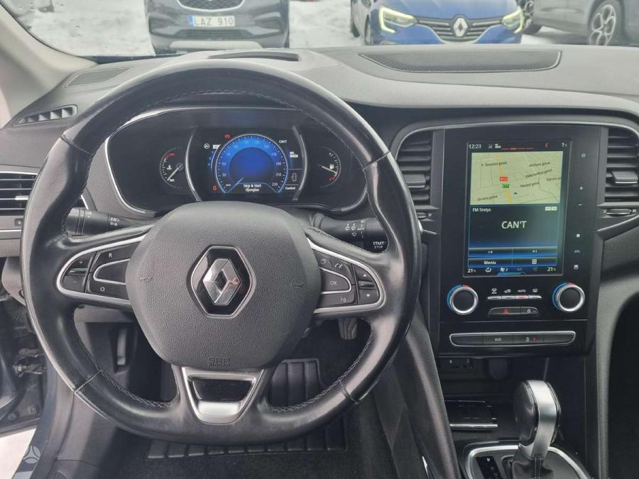 Grey Renault Megane 2017 in Taurage, with an engine capacity of 1.46 L and mileage of 325 thousand km for 6900 €, photo 10 on AUTOMOTO.COM.LV