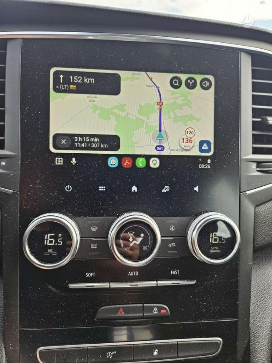 Grey Renault Megane 2021 in Taurage, with an engine capacity of 1.50 L and mileage of 247 thousand km for 9300 €, photo 16 on AUTOMOTO.COM.LV
