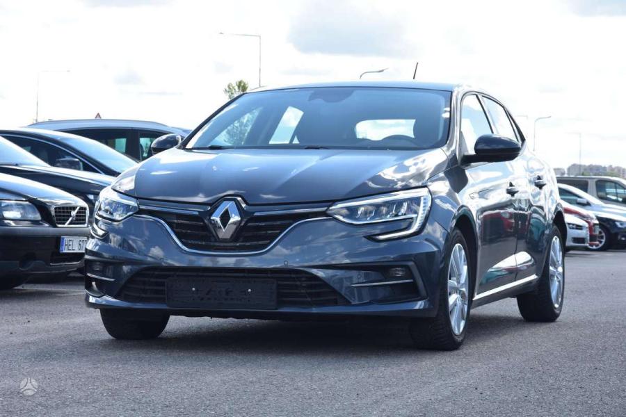 Pelēks Renault Megane 2022 Viļņa, ar dzinēja tilpumu 1.46 L un nobraukumu 15 tūkst. km par 17000 €, foto 1 vietnē AUTOMOTO.COM.LV