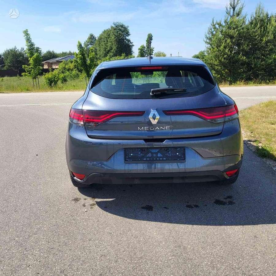 Grey Renault Megane 2022 in Vilnius, with an engine capacity of 1.46 L and mileage of 15 thousand km for 13900 €, photo 7 on AUTOMOTO.COM.LV