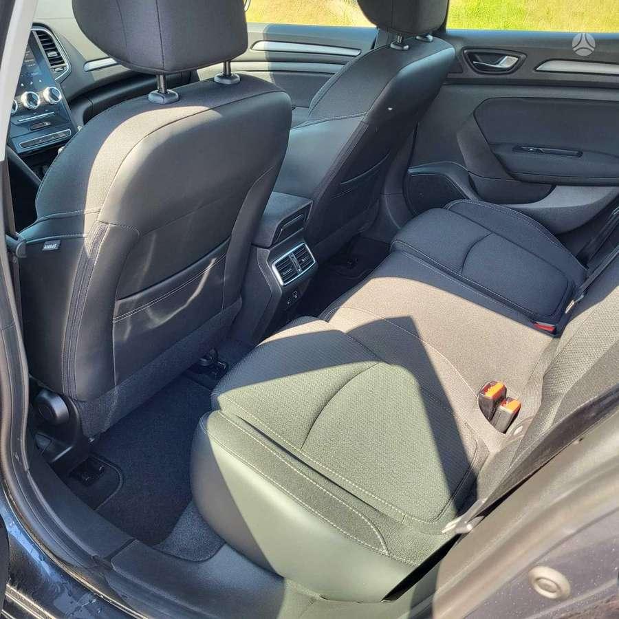 Grey Renault Megane 2022 in Vilnius, with an engine capacity of 1.46 L and mileage of 15 thousand km for 13900 €, photo 13 on AUTOMOTO.COM.LV