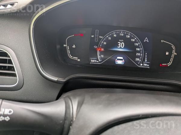 Серый Рено Меган 2023 в Елгава, объемом двигателя 1.50 л и пробегом 57 тыс. км за 15000 €, фото 7 на AUTOMOTO.COM.LV