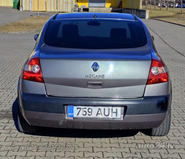 Pelēks Renault Megane 2005 Tallina, ar dzinēja tilpumu 1.60 L un nobraukumu 278 tūkst. km par 1000 €, foto 6 vietnē AUTOMOTO.COM.LV