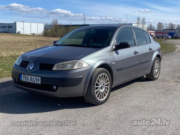 Серый Рено Меган 2005 в Тарту, объемом двигателя 1.60 л и пробегом 275 тыс. км за 1490 €, фото 1 на AUTOMOTO.COM.LV