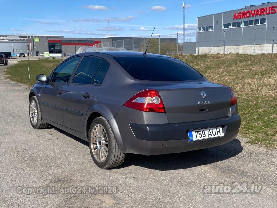 Pelēks Renault Megane 2005 Tartu, ar dzinēja tilpumu 1.60 L un nobraukumu 275 tūkst. km par 1490 €, foto 6 vietnē AUTOMOTO.COM.LV