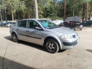 Серый Рено Меган 2005 в Рига, объемом двигателя 1.60 л и пробегом 370 тыс. км за 950 €, фото 3 на AUTOMOTO.COM.LV