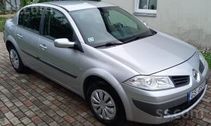 Pelēks Renault Megane 2007 Alūksne, ar dzinēja tilpumu 1.60 L un nobraukumu 240 tūkst. km par 1500 €, foto 3 vietnē AUTOMOTO.COM.LV
