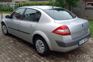 Pelēks Renault Megane 2007 Alūksne, ar dzinēja tilpumu 1.60 L un nobraukumu 240 tūkst. km par 1500 €, foto 5 vietnē AUTOMOTO.COM.LV