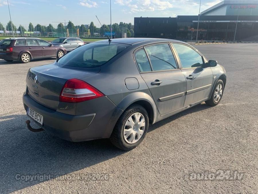 Pelēks Renault Megane 2010 Tallina, ar dzinēja tilpumu 1.60 L un nobraukumu 141 tūkst. km par 2499 €, foto 1 vietnē AUTOMOTO.COM.LV
