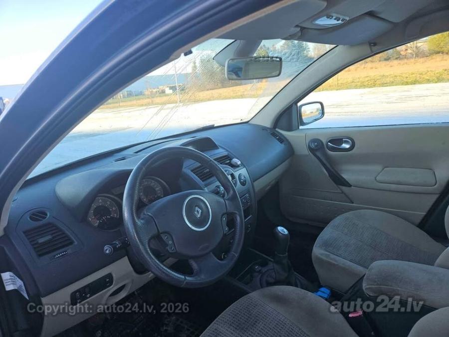 Pelēks Renault Megane 2010 Tallina, ar dzinēja tilpumu 1.60 L un nobraukumu 141 tūkst. km par 2499 €, foto 6 vietnē AUTOMOTO.COM.LV