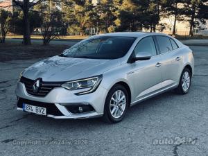 Pelēks Renault Megane 2018 Tallina, ar dzinēja tilpumu 1.60 L un nobraukumu 79 tūkst. km par 9990 €, foto  vietnē AUTOMOTO.COM.LV