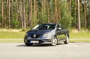 Grey Renault Megane 2021 in Riga, with an engine capacity of 1.50 L and mileage of 238 thousand km for 10590 €, photo  on AUTOMOTO.COM.LV