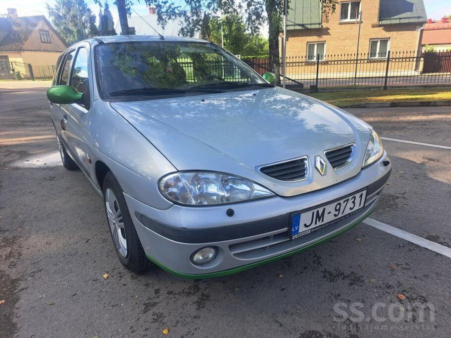 Рено Меган 2000 в Екабпилс, объемом двигателя 1.60 л и пробегом 235 тыс. км за 900 €, фото 9 на AUTOMOTO.COM.LV