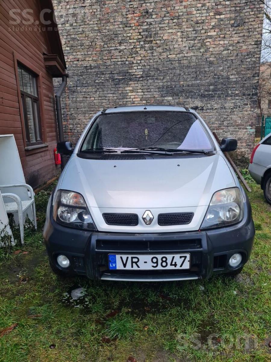 Grey Renault Megane 2003 in Riga, with an engine capacity of 1.90 L and mileage of 249 thousand km for 1100 €, photo 1 on AUTOMOTO.COM.LV