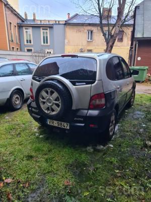Grey Renault Megane 2003 in Riga, with an engine capacity of 1.90 L and mileage of 249 thousand km for 1100 €, photo 2 on AUTOMOTO.COM.LV