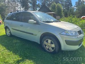 Grey Renault Megane 2004 in Daugavpils, with an engine capacity of 1.90 L and mileage of 0 thousand km for 600 €, photo 6 on AUTOMOTO.COM.LV