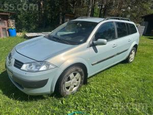 Grey Renault Megane 2004 in Daugavpils, with an engine capacity of 1.90 L and mileage of 0 thousand km for 600 €, photo 7 on AUTOMOTO.COM.LV