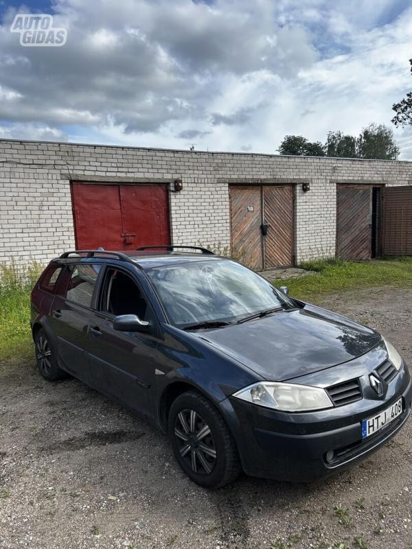 Grey Renault Megane 2004 in Ignalina, with an engine capacity of 1.90 L and mileage of 29 thousand km for 999 €, photo 1 on AUTOMOTO.COM.LV