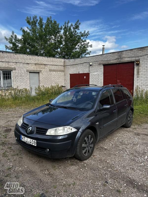 Grey Renault Megane 2004 in Ignalina, with an engine capacity of 1.90 L and mileage of 29 thousand km for 999 €, photo 2 on AUTOMOTO.COM.LV
