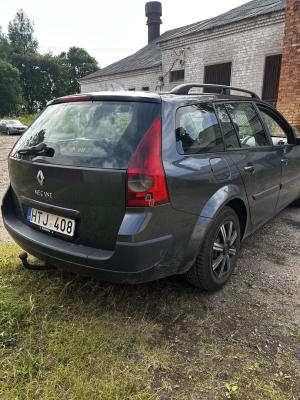 Pelēks Renault Megane 2004 Ignalina, ar dzinēja tilpumu 1.90 L un nobraukumu 29 tūkst. km par 999 €, foto 5 vietnē AUTOMOTO.COM.LV
