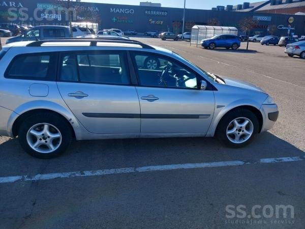 Pelēks Renault Megane 2006 Rīga, ar dzinēja tilpumu 1.60 L un nobraukumu 252 tūkst. km par 2500 €, foto 6 vietnē AUTOMOTO.COM.LV