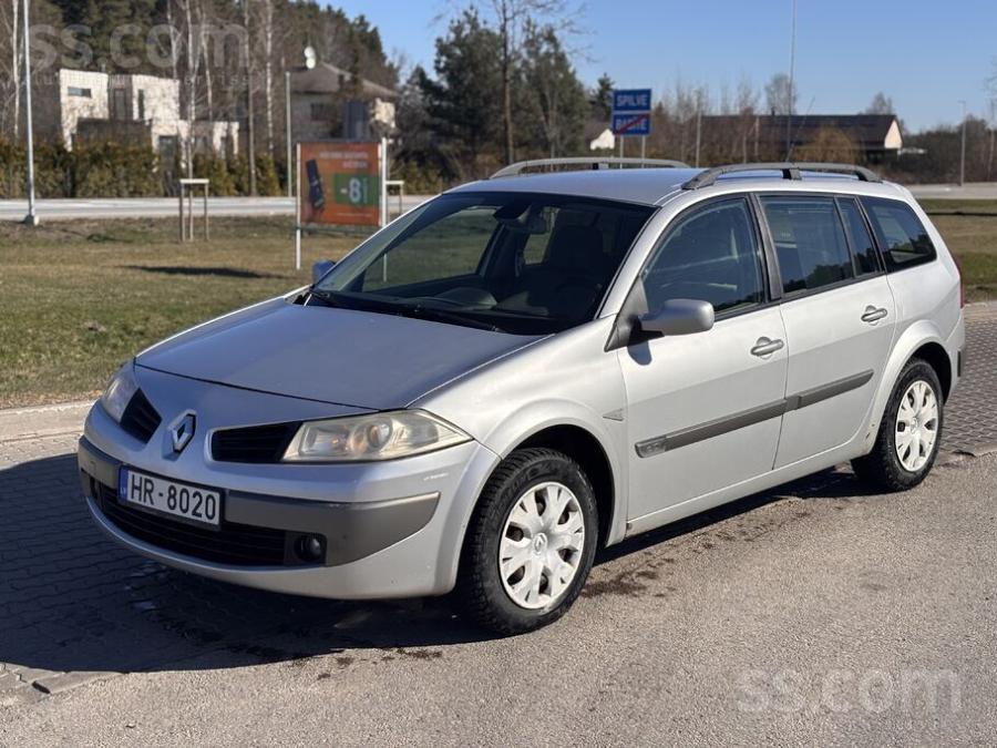 Pelēks Renault Megane 2006 Rīga, ar dzinēja tilpumu 1.50 L un nobraukumu 290 tūkst. km par 1199 €, foto 1 vietnē AUTOMOTO.COM.LV