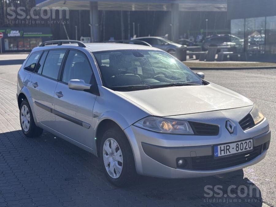 Pelēks Renault Megane 2006 Rīga, ar dzinēja tilpumu 1.50 L un nobraukumu 290 tūkst. km par 1199 €, foto 4 vietnē AUTOMOTO.COM.LV