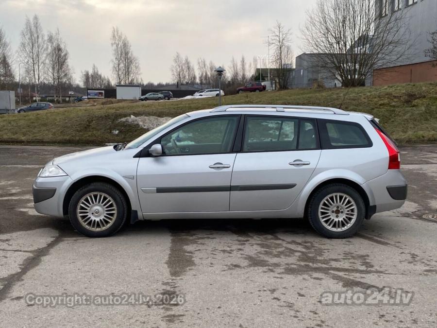 Grey Renault Megane 2007 in Tartu, with an engine capacity of 1.60 L and mileage of 234 thousand km for 1990 €, photo 4 on AUTOMOTO.COM.LV