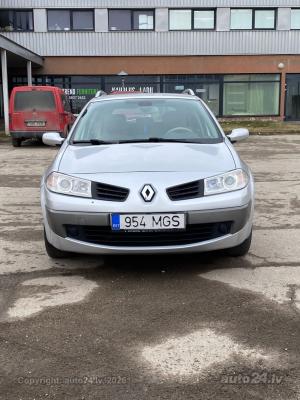 Grey Renault Megane 2007 in Tartu, with an engine capacity of 1.60 L and mileage of 234 thousand km for 1990 €, photo 8 on AUTOMOTO.COM.LV