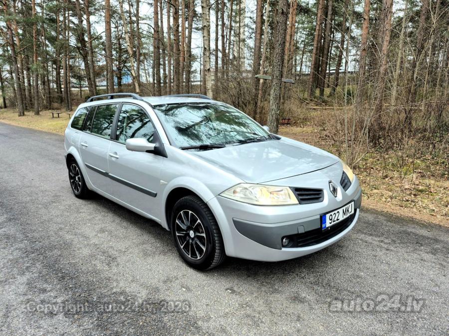 Pelēks Renault Megane 2007 Tallina, ar dzinēja tilpumu 1.60 L un nobraukumu 142 tūkst. km par 1999 €, foto 3 vietnē AUTOMOTO.COM.LV