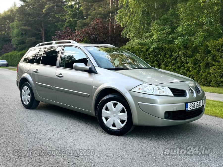 Серый Рено Меган 2007 в Таллин, объемом двигателя 1.60 л и пробегом 235 тыс. км за 2190 €, фото 1 на AUTOMOTO.COM.LV