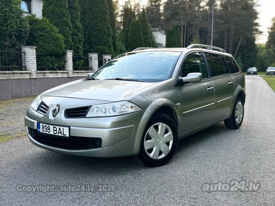 Серый Рено Меган 2007 в Таллин, объемом двигателя 1.60 л и пробегом 235 тыс. км за 2190 €, фото 4 на AUTOMOTO.COM.LV