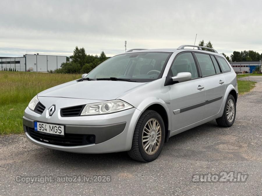 Серый Рено Меган 2007 в Тарту, объемом двигателя 1.60 л и пробегом 235 тыс. км за 2190 €, фото 1 на AUTOMOTO.COM.LV