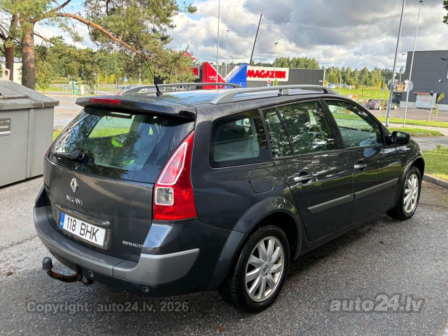 Pelēks Renault Megane 2007 Rapla, ar dzinēja tilpumu 1.90 L un nobraukumu 0 tūkst. km par 1400 €, foto 7 vietnē AUTOMOTO.COM.LV