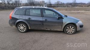 Серый Рено Меган 2008 в Краслава, объемом двигателя 2.00 л и пробегом 244 тыс. км за 550 €, фото 4 на AUTOMOTO.COM.LV