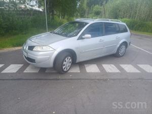 Серый Рено Меган 2008 в Даугавпилс, объемом двигателя 1.60 л и пробегом 270 тыс. км за 1150 €, фото 4 на AUTOMOTO.COM.LV