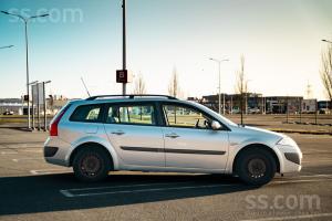 Pelēks Renault Megane 2008 Rīga, ar dzinēja tilpumu 1.60 L un nobraukumu 148 tūkst. km par 900 €, foto 6 vietnē AUTOMOTO.COM.LV