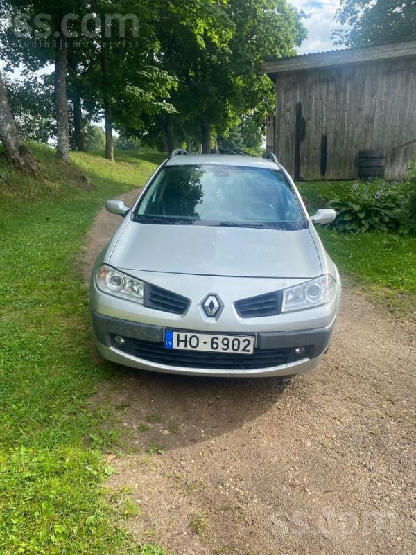 Pelēks Renault Megane 2008 Tukums, ar dzinēja tilpumu 1.90 L un nobraukumu 425 tūkst. km par 850 €, foto 1 vietnē AUTOMOTO.COM.LV