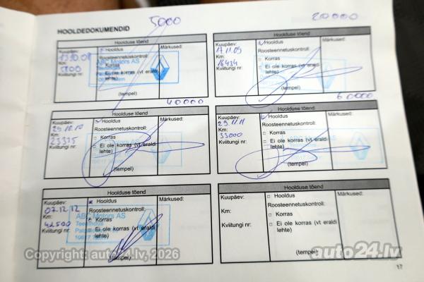 Pelēks Renault Megane 2008 Tallina, ar dzinēja tilpumu 1.40 L un nobraukumu 104 tūkst. km par 1599 €, foto 9 vietnē AUTOMOTO.COM.LV