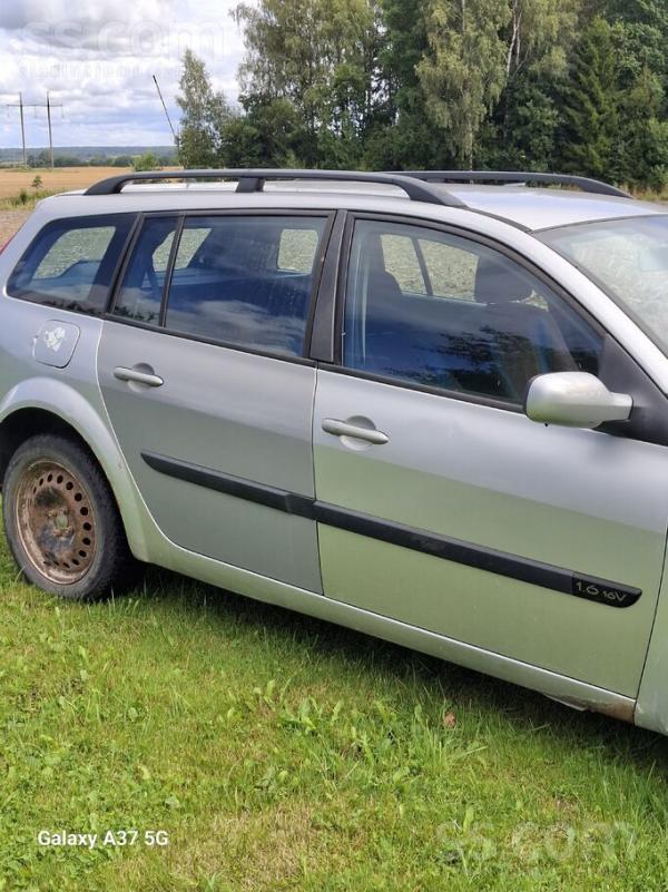 Grey Renault Megane 2009 in Kuldiga, with an engine capacity of 1.50 L and mileage of 444 thousand km for 700 €, photo 3 on AUTOMOTO.COM.LV