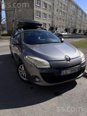 Pelēks Renault Megane 2010 Rīga, ar dzinēja tilpumu 1.50 L un nobraukumu 323 tūkst. km par 2750 €, foto 8 vietnē AUTOMOTO.COM.LV