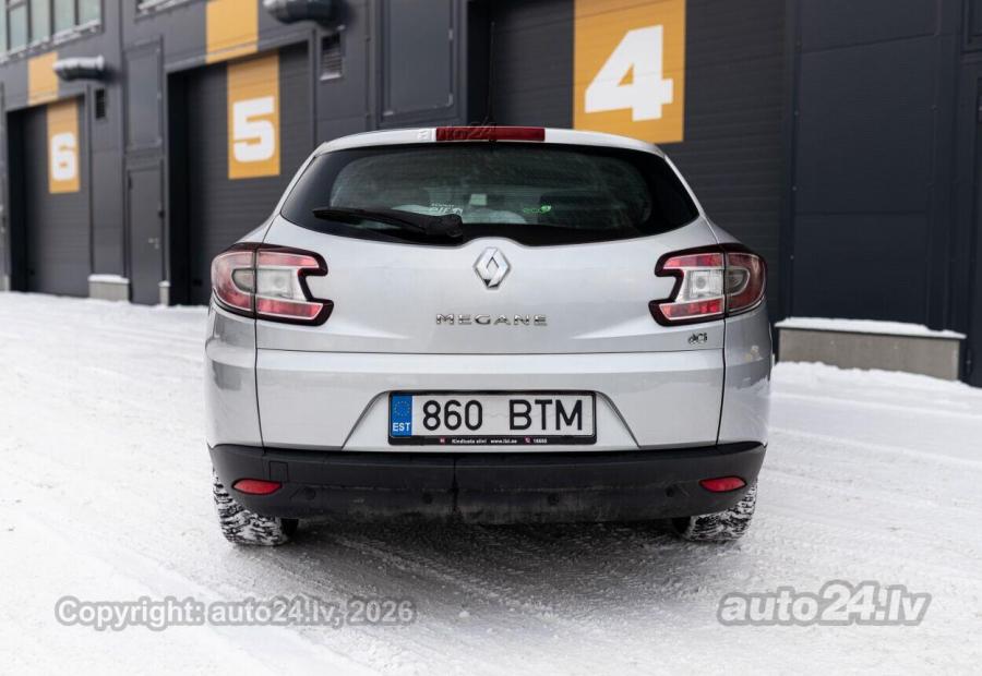 Pelēks Renault Megane 2011 Tallina, ar dzinēja tilpumu 1.50 L un nobraukumu 226 tūkst. km par 3599 €, foto 5 vietnē AUTOMOTO.COM.LV