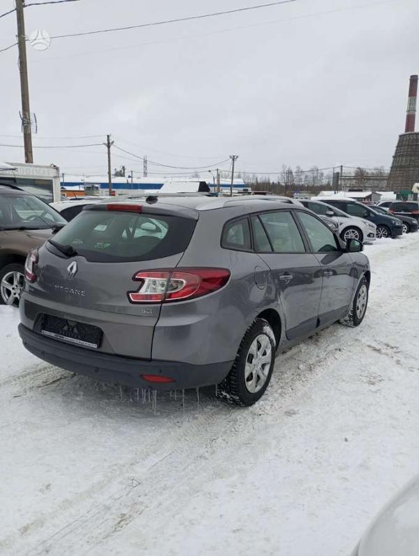 Grey Renault Megane 2012 in Kaunas, with an engine capacity of 1.46 L and mileage of 260 thousand km for 3100 €, photo 8 on AUTOMOTO.COM.LV