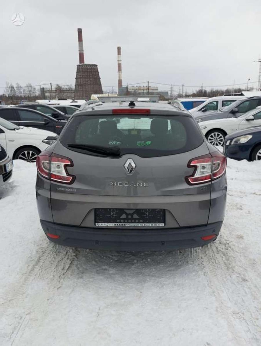 Grey Renault Megane 2012 in Kaunas, with an engine capacity of 1.46 L and mileage of 260 thousand km for 3100 €, photo 9 on AUTOMOTO.COM.LV