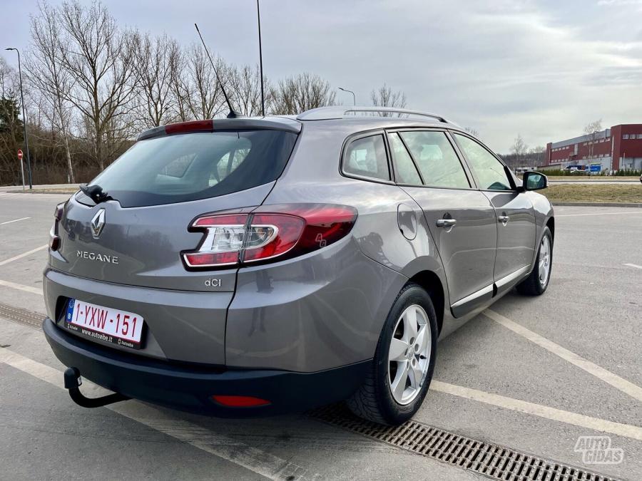 Grey Renault Megane 2012 in Siauliai, with an engine capacity of 1.50 L and mileage of 214 thousand km for 3700 €, photo 7 on AUTOMOTO.COM.LV